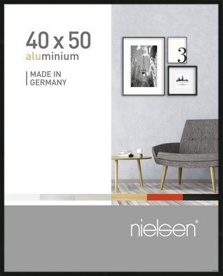 nielsen Pixel 40 x 50 cm Picture Frame, Frosted Black