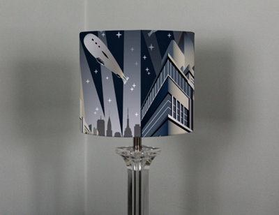 Night city (Ceiling & Lamp Shade) / 45cm x 26cm / Ceiling Shade