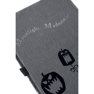 Nightmare Before Christmas Moonlight Madness A5 Notebook Grey/Black (A5)