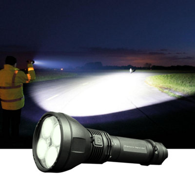 NightSearcher Magnum 11600 Lumen High Performance Rechargeable Torch (EU)