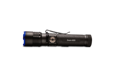 NightSearcher Zoom 600R - Heavy Duty Rechargeable Spot-to-Flood Torch ...
