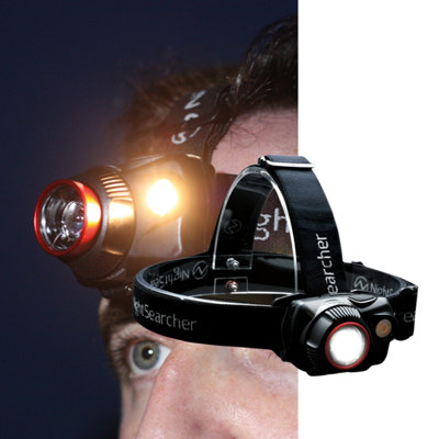 NightSearcher Zoom 700 , 700 Lumens 4xAAA Battery Powered Adjustable ...