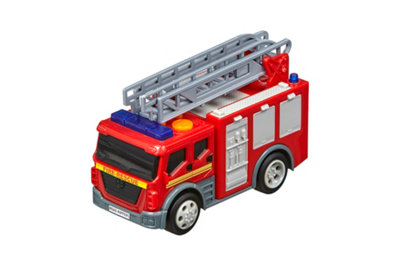 Nikko Toys Car UK Rush & Rescue Fire Truck Light Up Sounds Push Powered ...