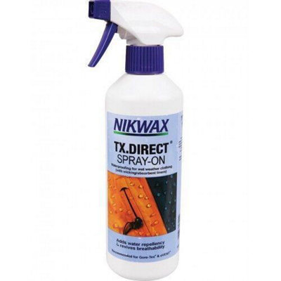 Nikwax TX.Direct Spray-On 300ml, Targeted Waterproofing Made Simple