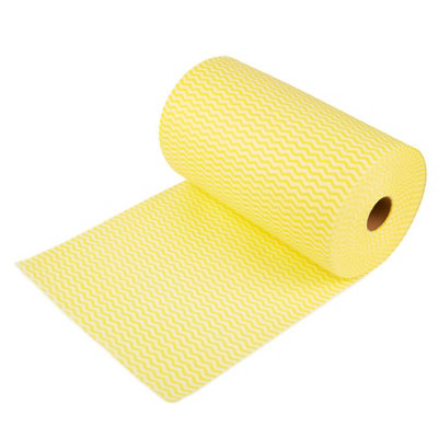 Nilco All Purpose Kitchen Yellow Colour Coded Clean Cloths Roll 100 sheets