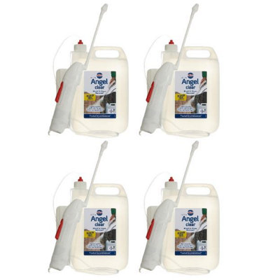 Nilco Angel Clear 20L Mould & Algae Remover Cleaner For Walls Tiles PVC ...