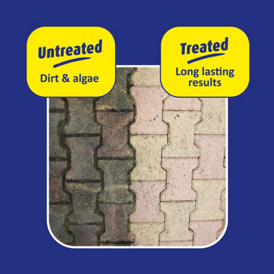 Nilco Angel Foam Patio & Path Cleaner 2L Ready To Use Dirt Algae ...