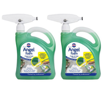 Nilco Angel Foam - Patio & Path Cleaner 4L Ready To Use Dirt Algae ...