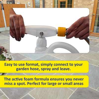 Nilco Angel Foam - Patio & Path Cleaner 6L Ready To Use Dirt Algae ...