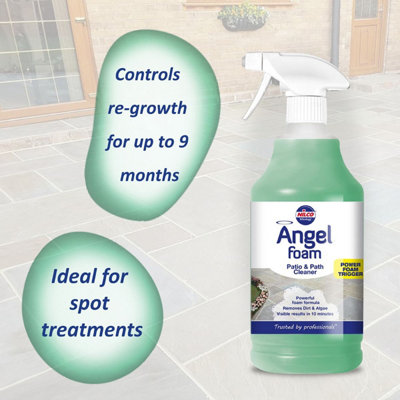 Nilco Angel Foam - Patio & Path Cleaner 6L Ready To Use Dirt Algae ...