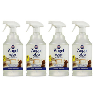 Nilco Angel Odour 4L Super Deodoriser Foul Odour Remover Eliminator 4x ...