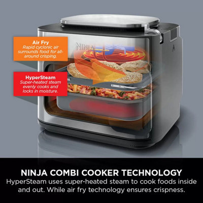 Ninja Combi 14-in-1 Multi-Cooker, Oven & Air Fryer SFP701UK, HyperSteam ...