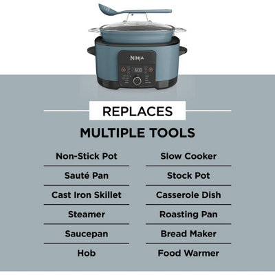 Ninja Foodi PossibleCooker 8-in-1 Multi Cooker, 8L, Oven-Safe Pot to ...