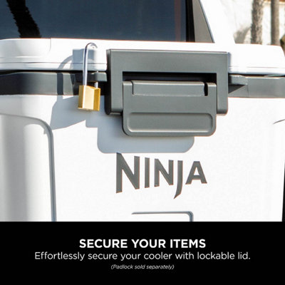 Ninja FrostVault 50QT 47L Hard Cooler with Dry Zone White FB151UKWH