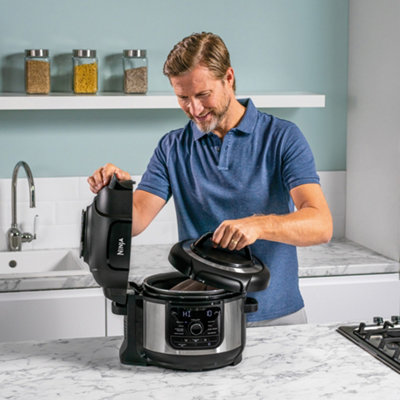 Ninja Multi Cooker Foodi 9-in-1 6L Stainless Steel OP350UK