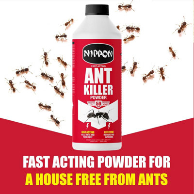 Nippon Ant Killer Powder - 150g (6 Pack) Fast-Acting Indoor & Outdoor ...