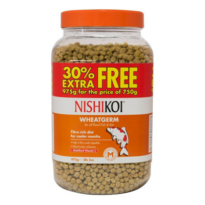 Nishikoi Wheatgerm 750g + 30% (Medium Pellet)