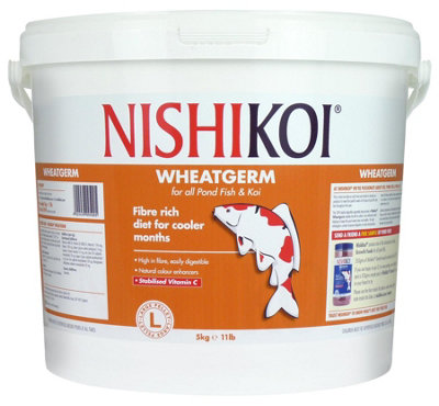 NishiKoi Wheatgerm winter koi food Large Pellet 5kg