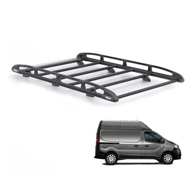 Nissan NV300 Roof Rack for 2016-2021 Short, High Roof - Rhino (Black ...