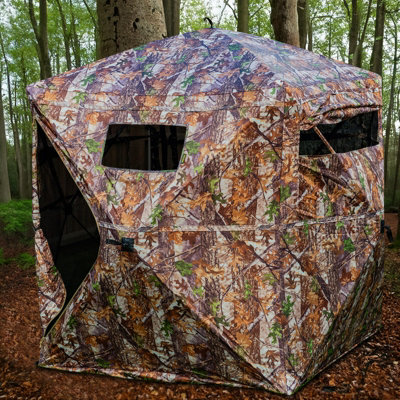 Nitehawk 270 Degree One-Way See Through Camo Hunting Blind Tent | DIY ...