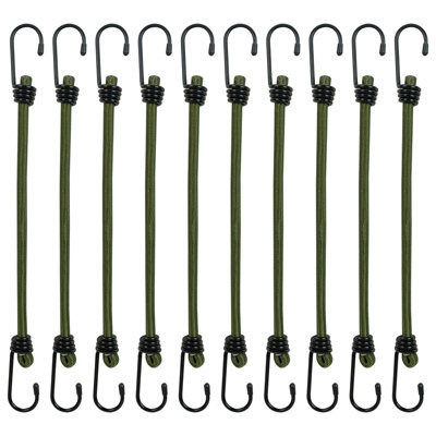 Nitehawk Bungee Cord - 8mm x 12" | DIY at B&Q