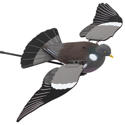 Nitehawk Full Body Painted Pigeon Decoy with Moving Wings