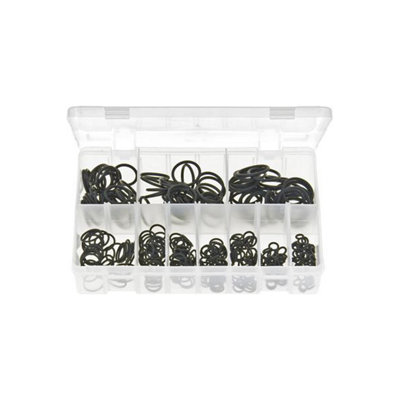 Nitrile Rubber Imperial O-Rings BS1806 Assorted Sizes Box of 325 Pieces