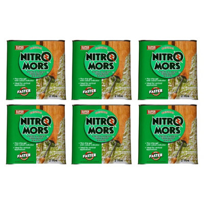 Nitromors All Purpose Paint & Varnish Remover 2L x 6 | DIY at B&Q