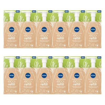 Nivea Eco Refill Hand Wash Starter Kit + Refill Tab Lemongrass 250ML ...