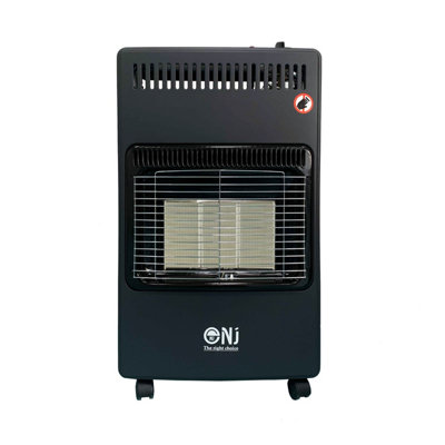 NJ-H2 Portable Mobile Foldable Room Gas Heater Piezo FFD 4.2 kW