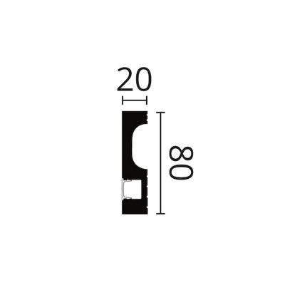 NMC IL11 LED Skirting Board with Diffuser Strip 6 Pack - 12 Metres