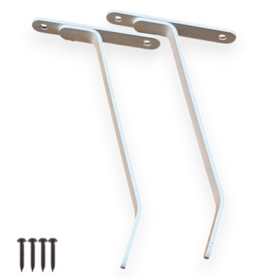 No Drill Radiator Shelf Brackets - 2pcs
