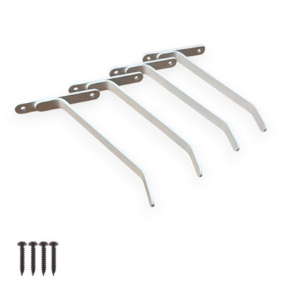 No Drill Radiator Shelf Brackets - 4pcs