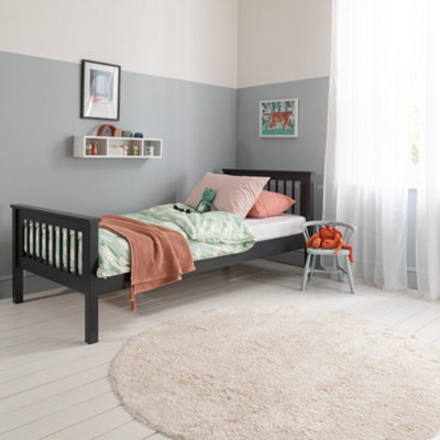 Noa & Nani Single Bed Frame in Anthracite Hampshire
