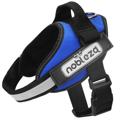 Nobleza Dog Harness, Reflective Adjustable No-Pull Dog Vest Harness ...