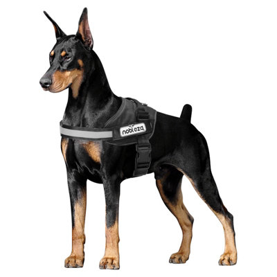 Nobleza Dog Harness, Reflective Adjustable No-Pull Dog Vest Harness ...