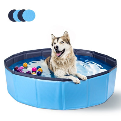 Nobleza Dog Paddling Pool, Large Dog Pool Swimming Pool, Foldable ...