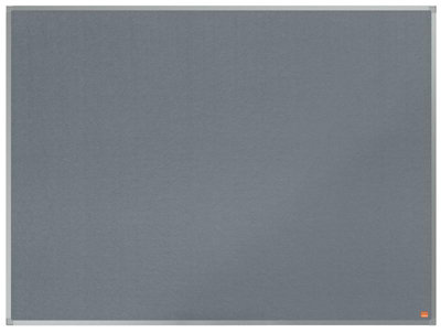 Nobo Essence Grey Felt Notice Board 1200x900mm | DIY at B&Q