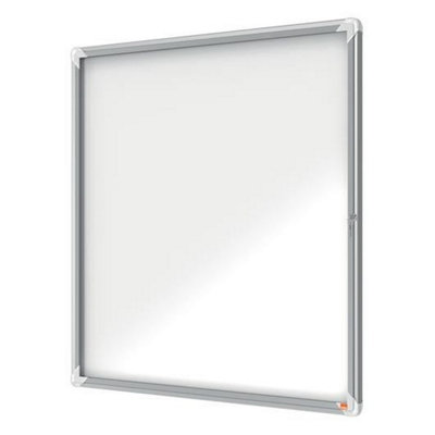 Nobo Premium Plus Outdoor Magnetic Lockable Notice Board 924x970mm Fits ...