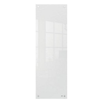 Nobo Small Glass Whiteboard Panel 300x900mm | DIY at B&Q