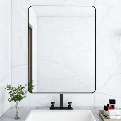Noir 800mm x 600mm Backlit LED Mirror with Colour Change