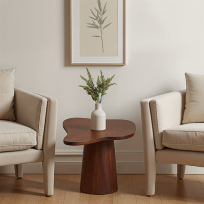 Nolan Solid Wooden End Side Table