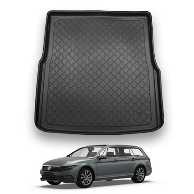 NOMAD Boot Liner for VW Passat Estate 2015-23 Premium Tailored Floor ...