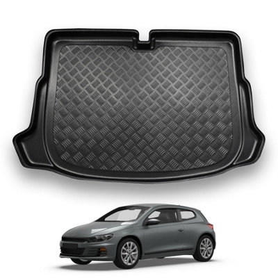NOMAD Boot Liner for VW Scirocco 2008-17 Tailored Car Floor Mat Guard ...
