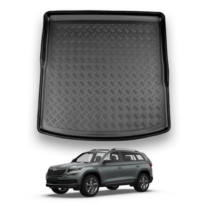 NOMAD SKODA KODIAQ (2017-23) BOOT LINER (5 SEATER MODEL) TAILORED BOOT ...