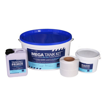 NoMorePly MegaTank Waterproof Tanking Kit with Primer, Tanking Membrane ...