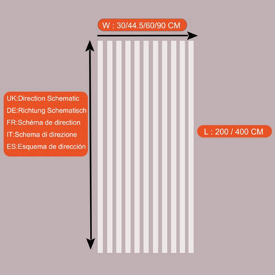 Non-Adhesive, Anti-Glare, Electrostatic Window Film with Striped ...