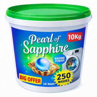 Non Bio Washing Powder 10 Kg- Powerful stain removal, Deep Clean, Fresh ...