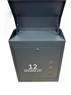 Non-Personalised Parcel Box, Secure Outdoor Delivery Box for Packages ...