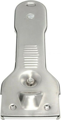 Non Scratch Glass & Ceramic Hob Scraper with 5 Replacement Metal Stain ...